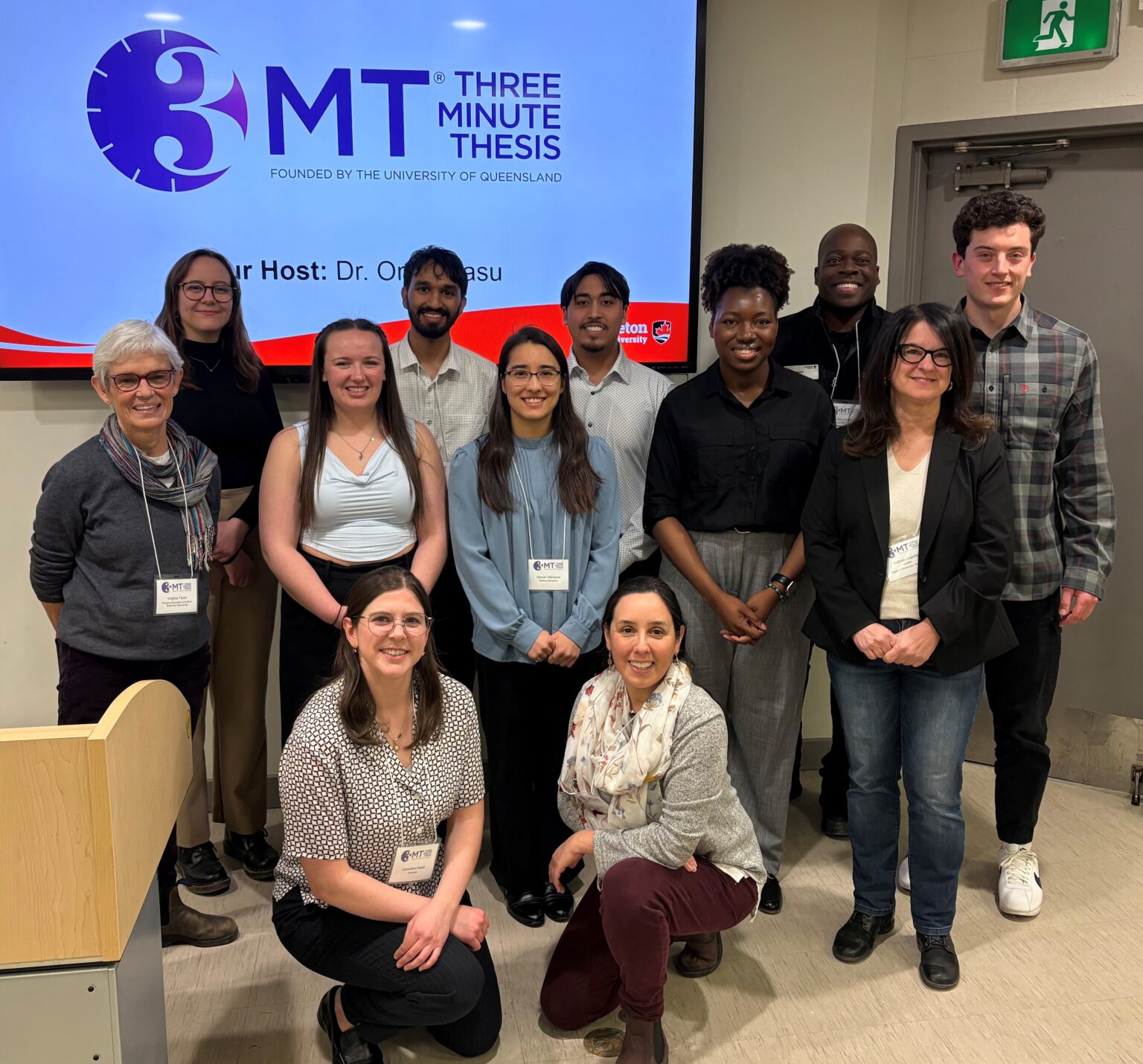 Carleton's 2025 Three Minute Thesis (3MT) Competition Winners! - Graduate Students